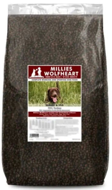 Pet Food Expert | Millies Wolfheart Turkey & Veg