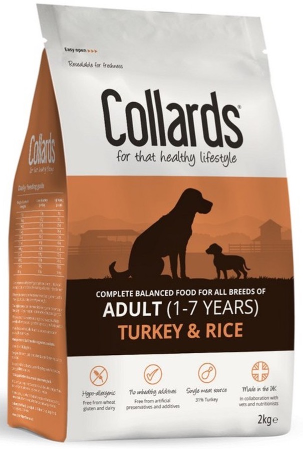 Pet Food Expert | Collards Adult Turkey & Rice