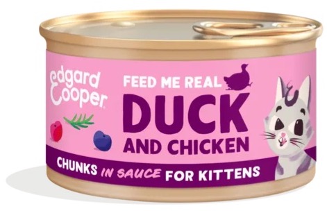 Pet Food Expert | Edgard Cooper Duck & Chicken Chunks in Sauce