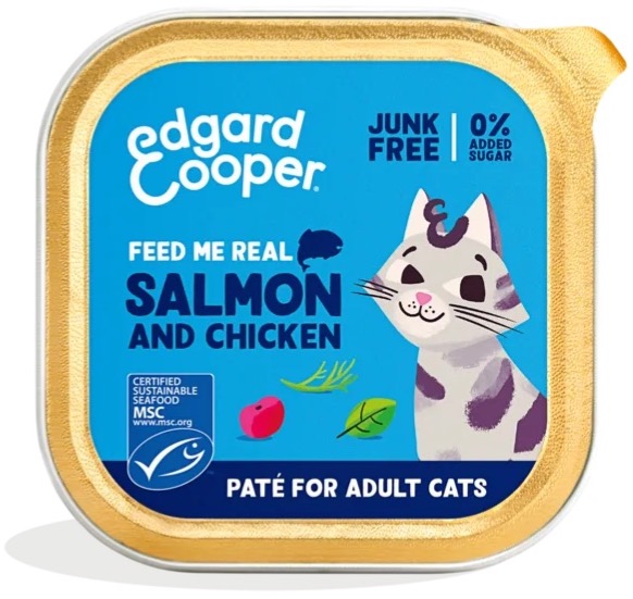 Pet Food Expert | Edgard Cooper Salmon & Chicken Pate
