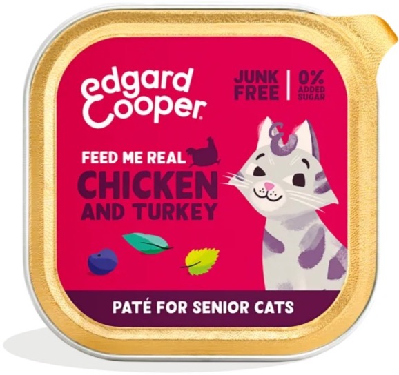 Pet Food Expert | Edgard Cooper Senior Chicken & Turkey Pate