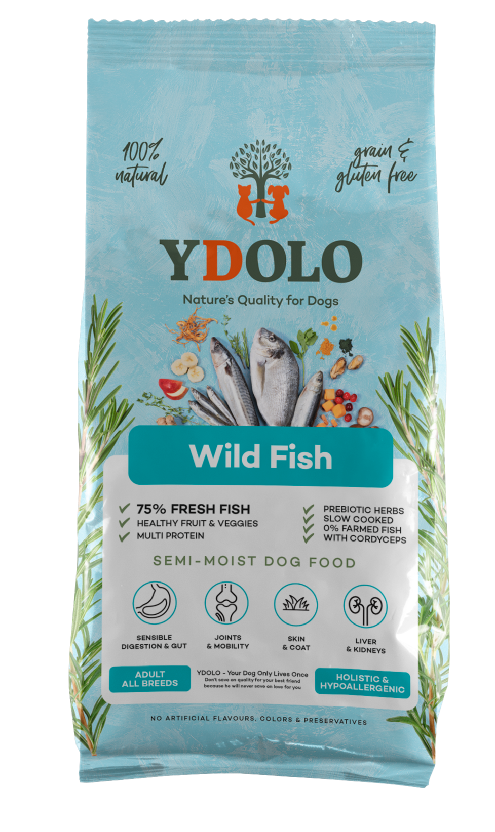 Pet Food Expert | Ydolo Wild Fish Semi Moist