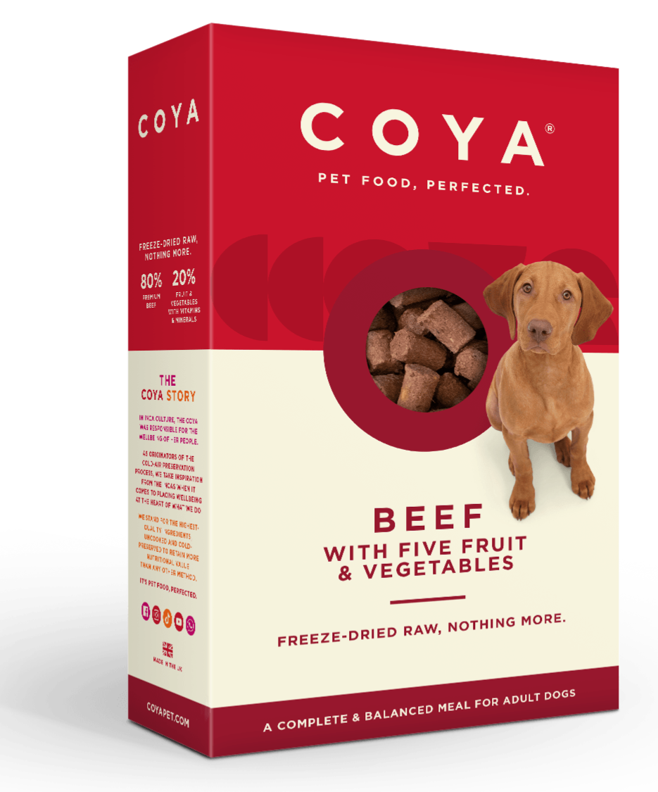 Pet Food Expert | Coya Beef with Five Fruit & Vegetables