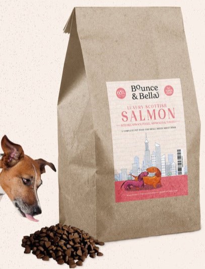 Pet Food Expert | Bounce & Bella Luxury Scottish salmon Small Breed Adult