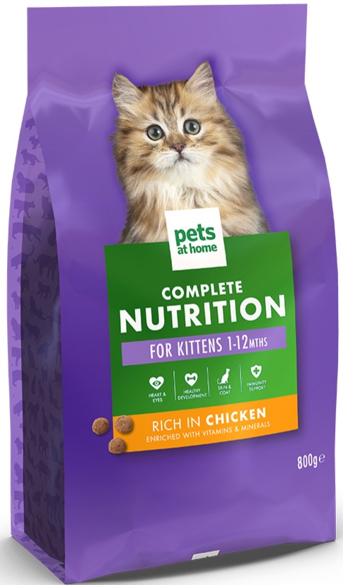 Pet Food Expert | Pets at Home Complete Nutrition Kitten Rich in Chicken