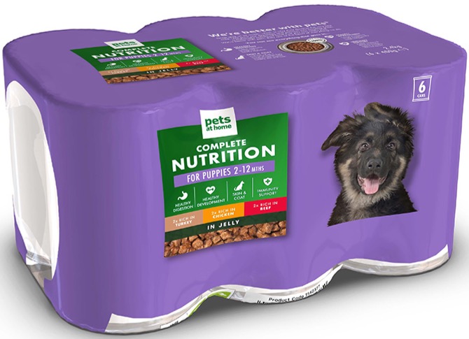Pet Food Expert | Pets at Home Complete Nutrition Puppy Wet Food in Jelly