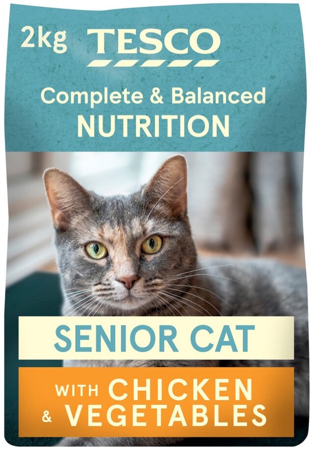 Pet Food Expert | Tesco Senior with Chicken & Vegetables
