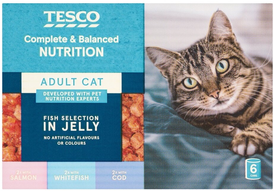Pet Food Expert | Tesco Adult Fish Selection in Jelly