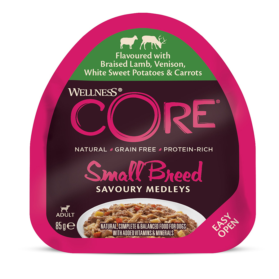 Pet Food Expert | Wellness Core Savoury Medleys Small Breed Lamb with ...