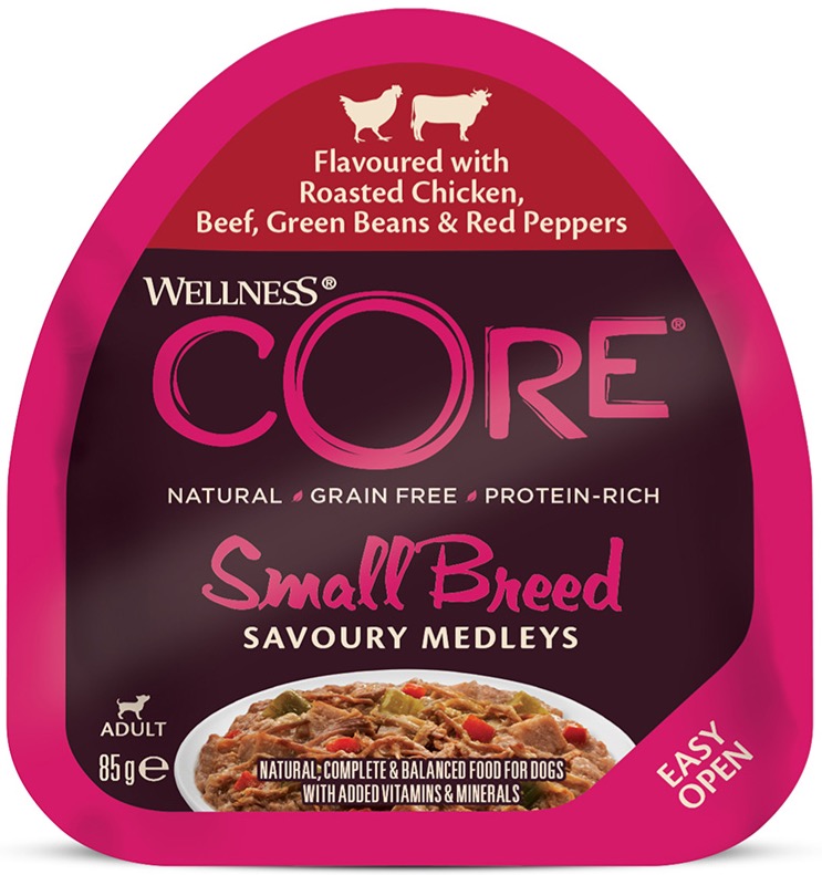 Pet Food Expert | Wellness Core Savoury Medleys Small Breed Chicken & Beef