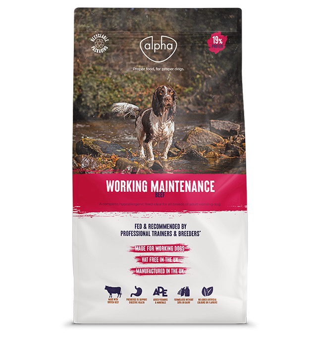 Pet Food Expert | Alpha Feeds Working Maintenance Beef