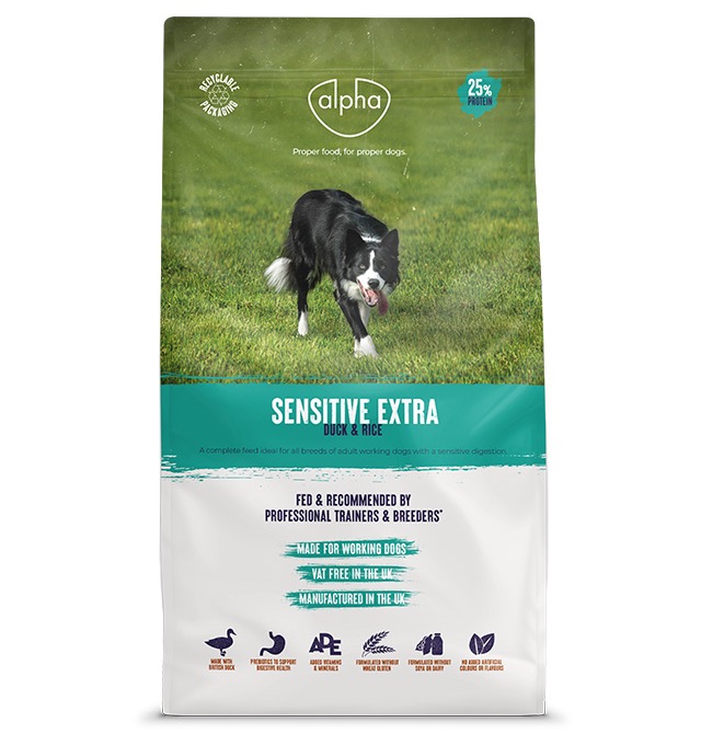 Pet Food Expert | Alpha Feeds Sensitive Extra Duck & Rice