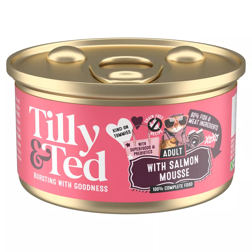 Pet Food Expert | Tilly & Ted With Salmon Mousse
