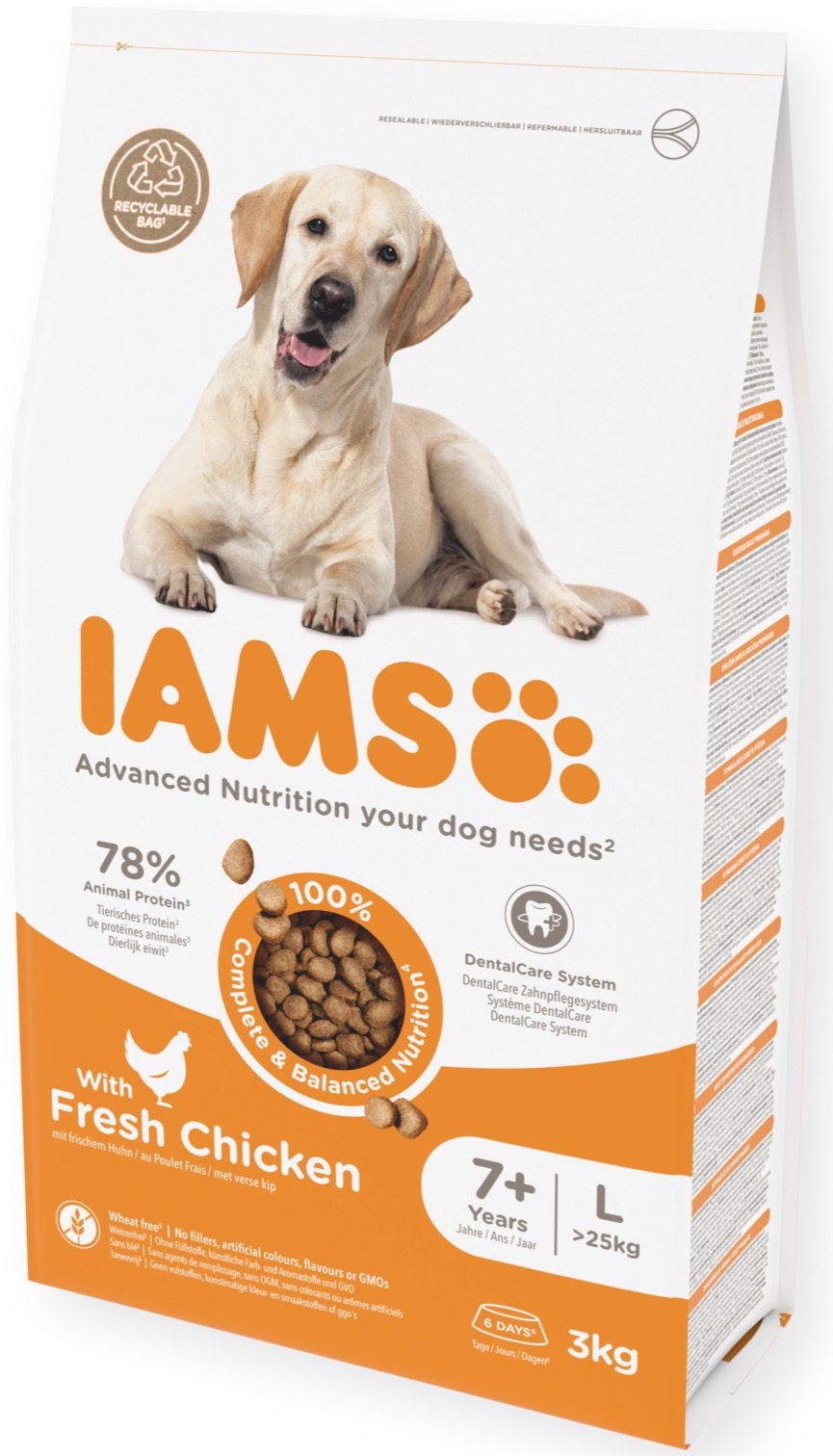 Pet Food Expert | IAMS Senior Large Breed Fresh Chicken