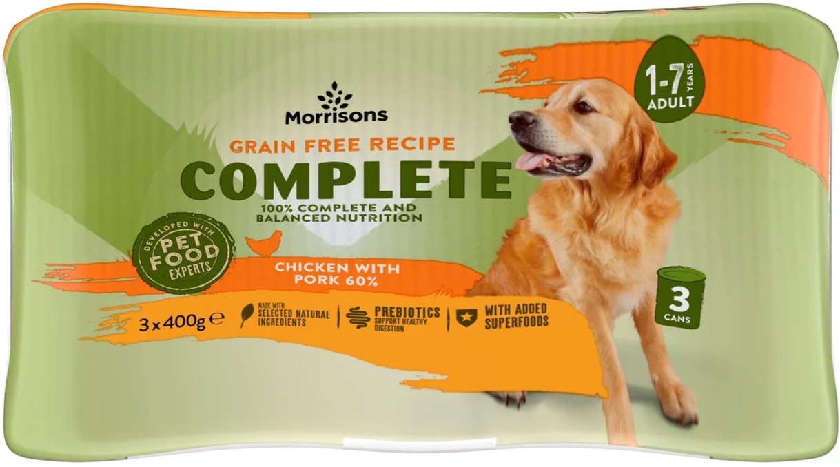 Pet Food Expert | Morrisons Adult Grain Free Pate 60% Chicken with Pork