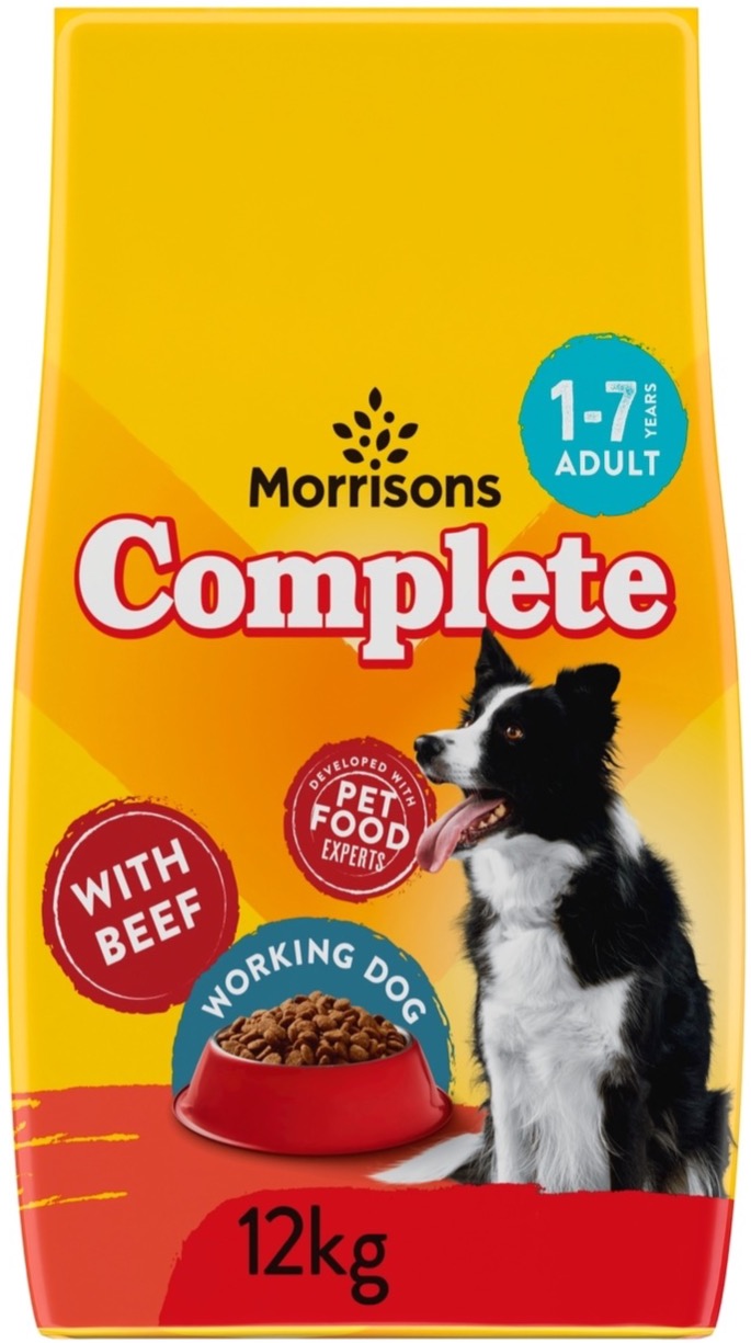 Pet Food Expert | Morrisons Working Dog Beef & Vegetables