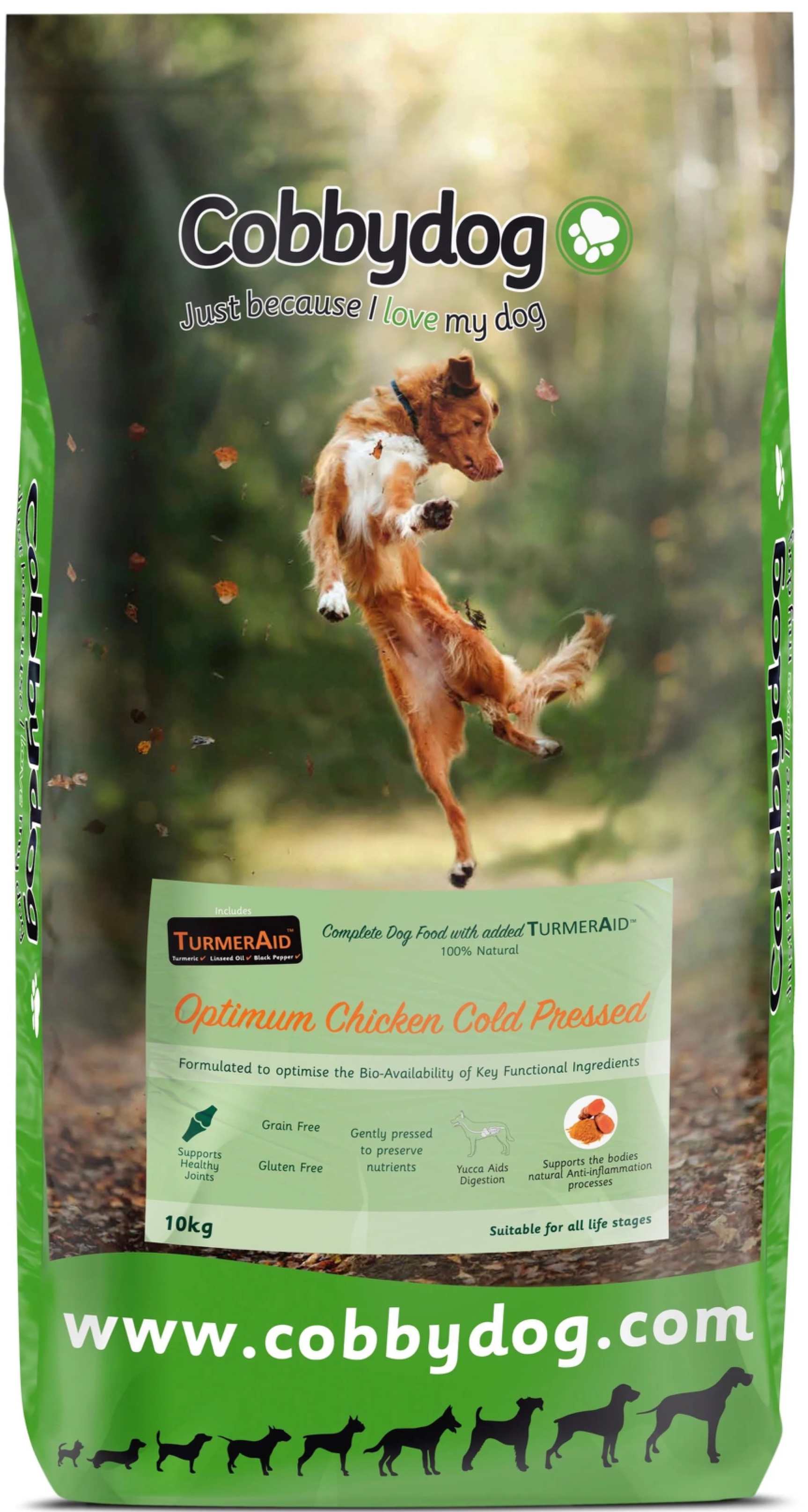 Pet Food Expert | Cobbydog Optimum Cold Pressed With TurmerAid