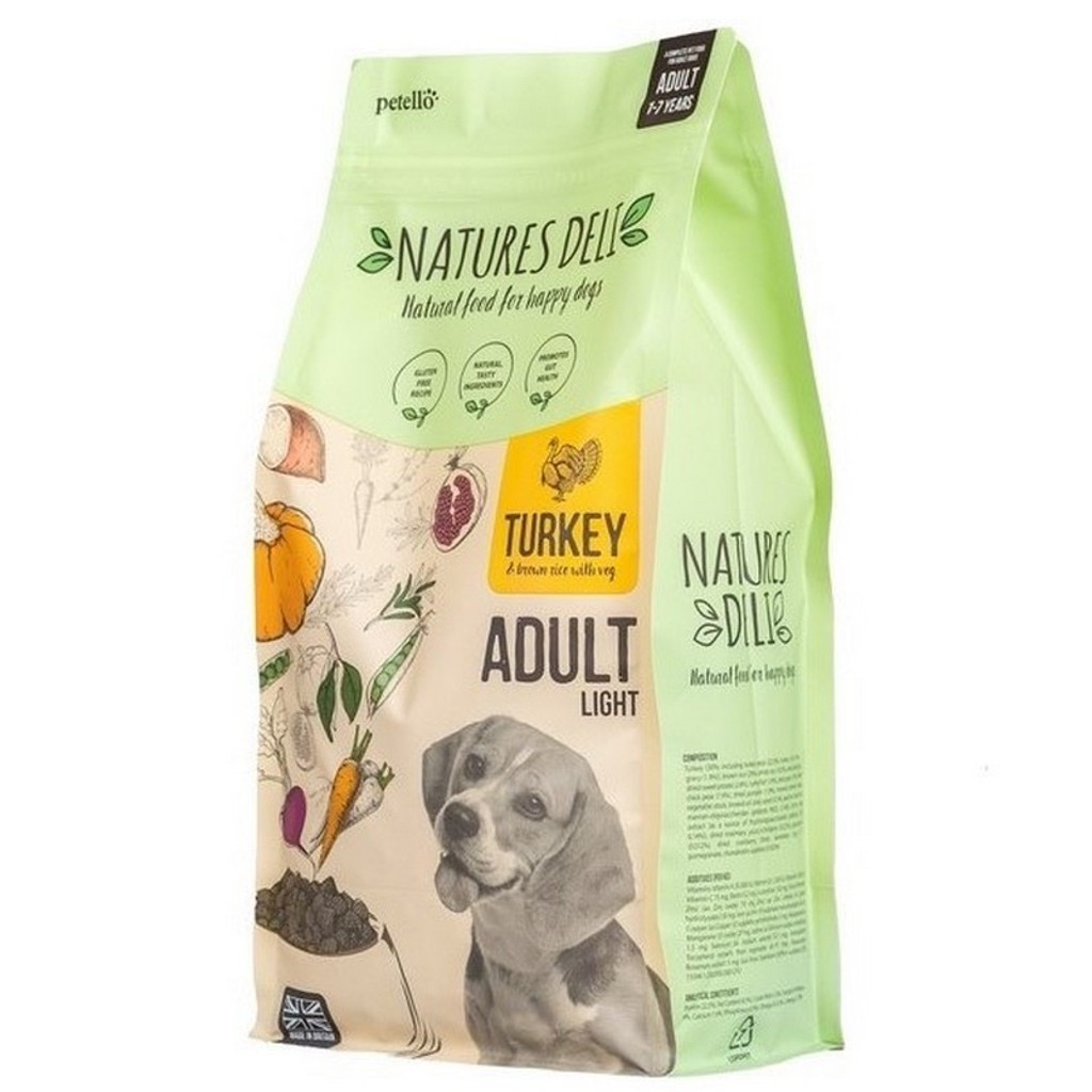 Pet Food Expert | Natures Deli Adult Light Turkey & Rice
