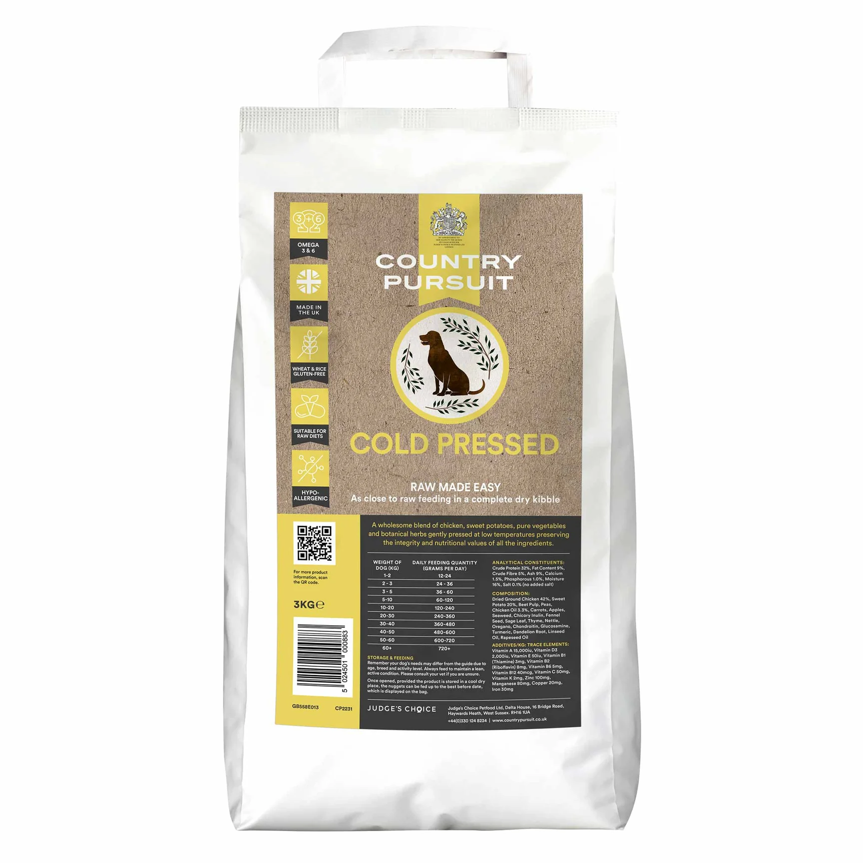 Pet Food Expert | Country Pursuit Cold Pressed Chicken & Sweet Potato