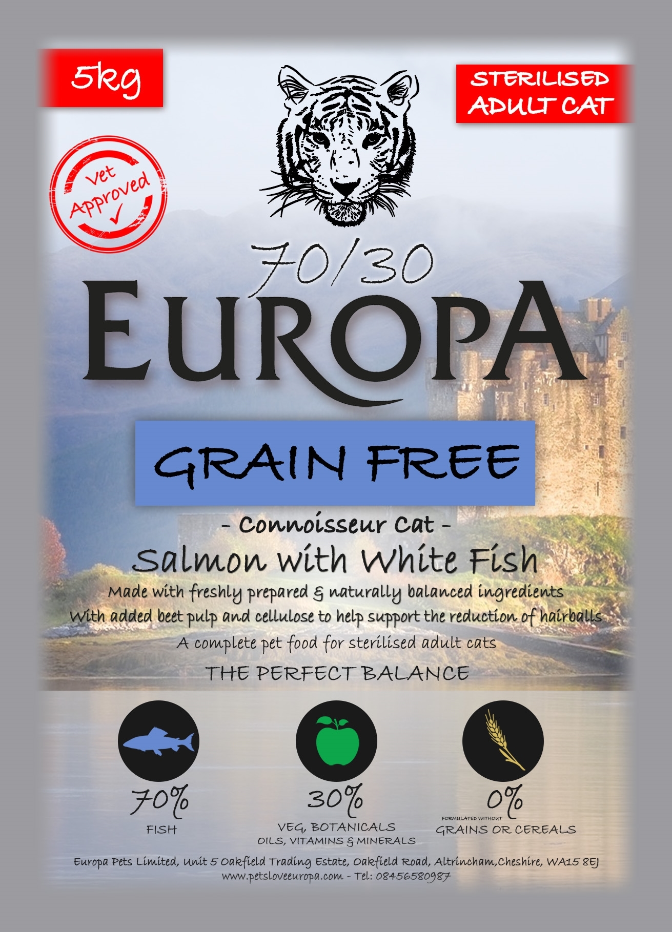 Pet Food Expert | Europa Sterilised Adult Salmon / White Fish
