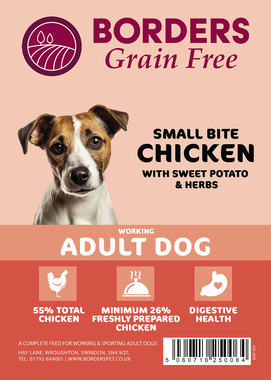 Pet Food Expert | Borders Pet Foods Grain Free Small Breed Adult ...