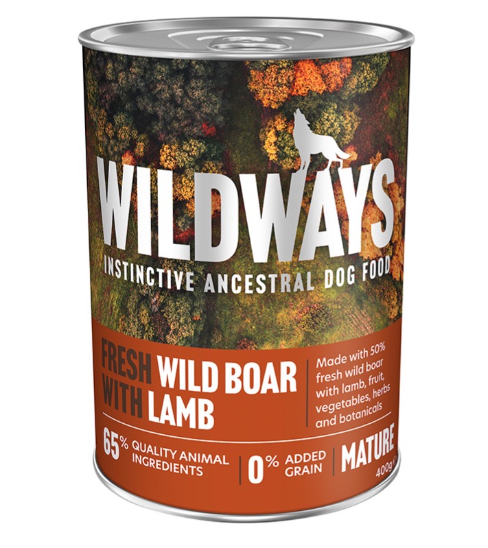 Pet Food Expert | Wildways Senior Fresh Wild Boar, Lamb & Vegetables