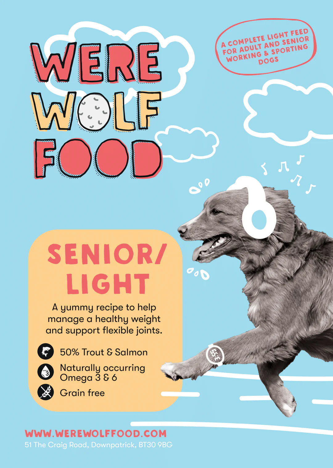 Pet Food Expert | Werewolf Food Senior Light Grain Free