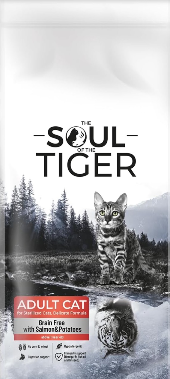 Pet Food Expert | The Soul of the Tiger Grain Free Sterilized Salmon ...