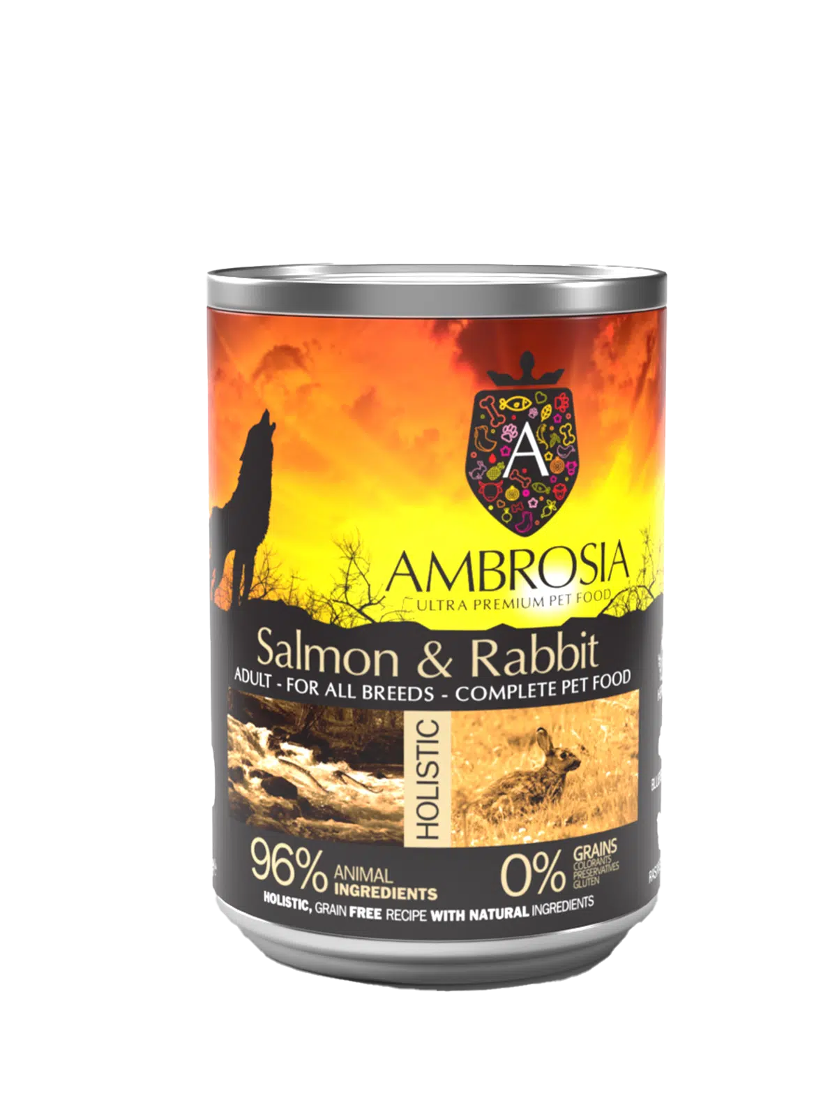 Pet Food Expert | Ambrosia Adult All Breeds Salmon & Rabbit