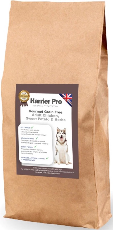 Pet Food Expert | Harrier Pro Pet Foods Gourmet Grain Free Chicken ...