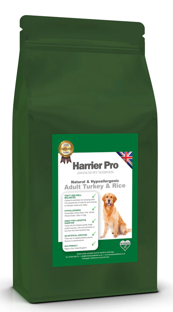 Pet Food Expert | Harrier Pro Pet Foods Natural Turkey and Rice Adult