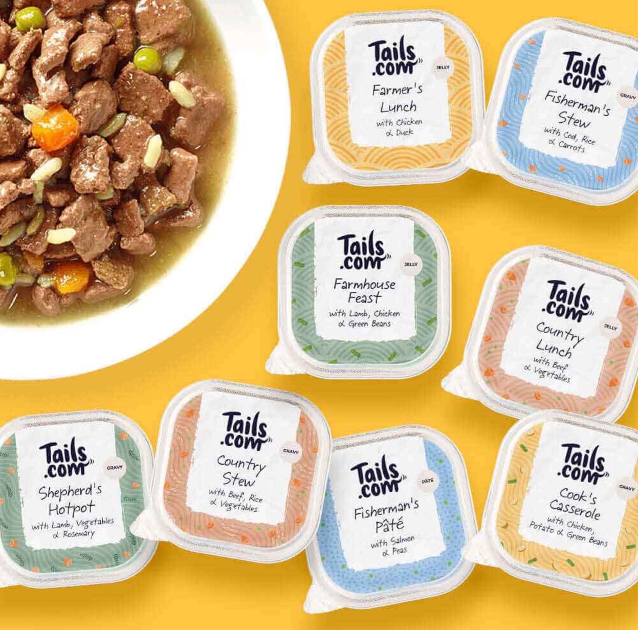 Pet Food Expert | Tails Fisherman's Stew with Cod, Rice & Carrots