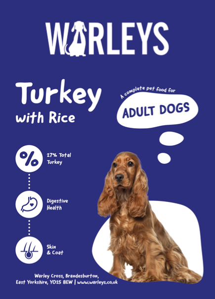 Pet Food Expert | Warleys Super Premium Adult Turkey with Rice