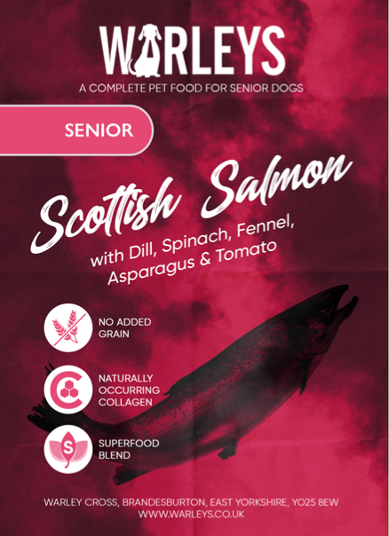 Pet Food Expert | Warleys Superfoods Senior Scottish Salmon