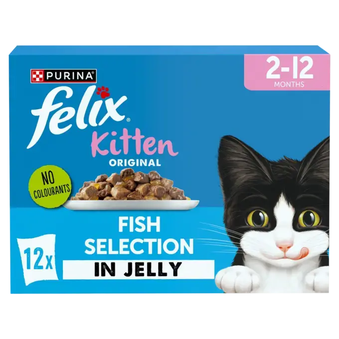 Pet Food Expert | Felix Original Kitten Fish Selection in Jelly