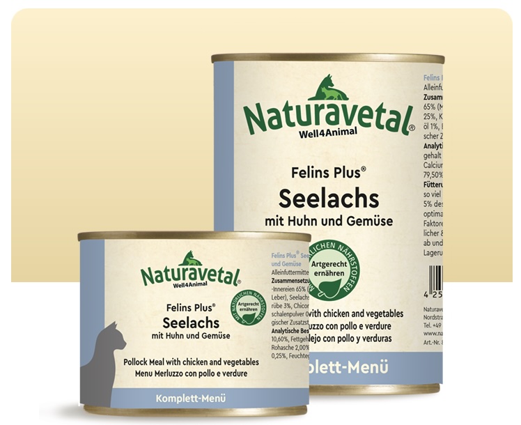 Pet Food Expert | Naturavetal Felins Plus Pollock With Chicken & Vegetables