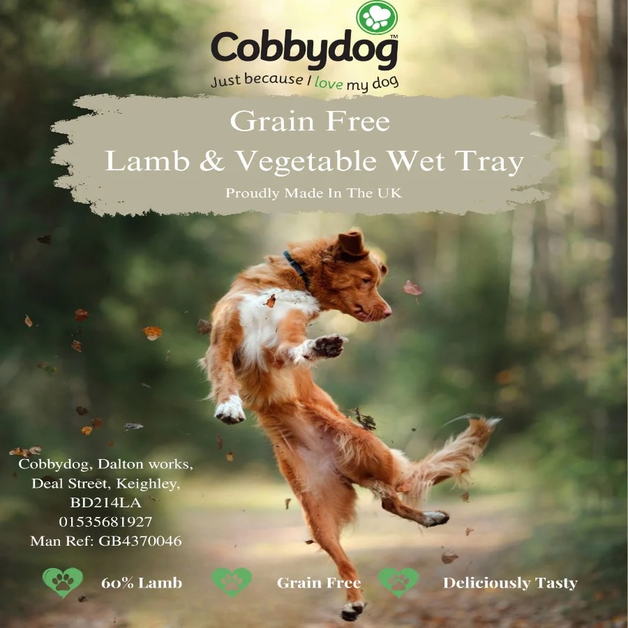Pet Food Expert | Cobbydog Lamb & Vegetables Tray