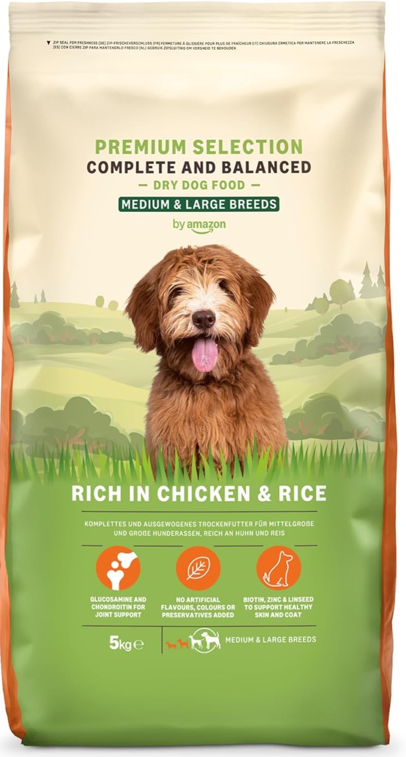 Pet Food Expert | Amazon Premium Selection & Rice Medium and Large Breeds